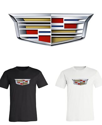 Cadillac Car Logo Men's T-Shirt shirt Sizes S-6XL! Fast Ship! | eBay