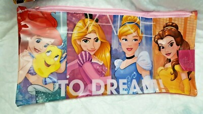 Bag Sachet PVC 28x14cm - Princesses Princess Disney Pixar - New | eBay