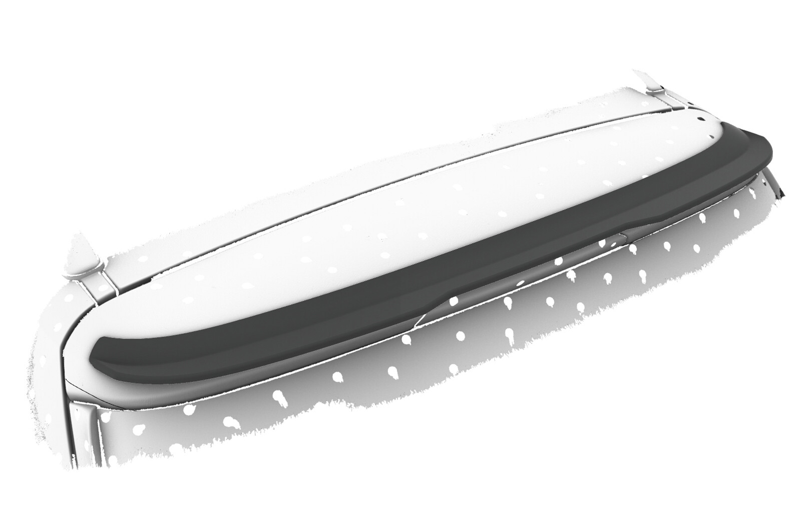 Heck Spoiler Dach Flügel Tuning Wing für Ford Kuga 2. Generation HF681 ...