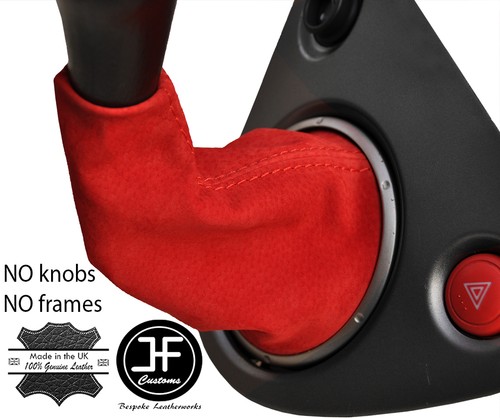 RED SUEDE FOR HONDA CIVIC EP3 TYPE R 2001-2005 GEAR GAITER SHIFT BOOT ...