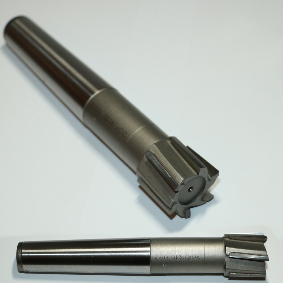 Hm Face- & Umfangsfräser Cutter Ø 1 3/16in VHM Z=6 K10 Groove Cone MK3 ...