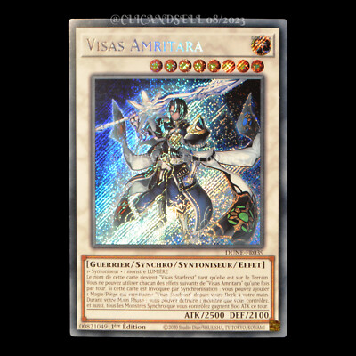 carte YU-GI-OH DUNE-FR039 Visas Amritara SE | eBay