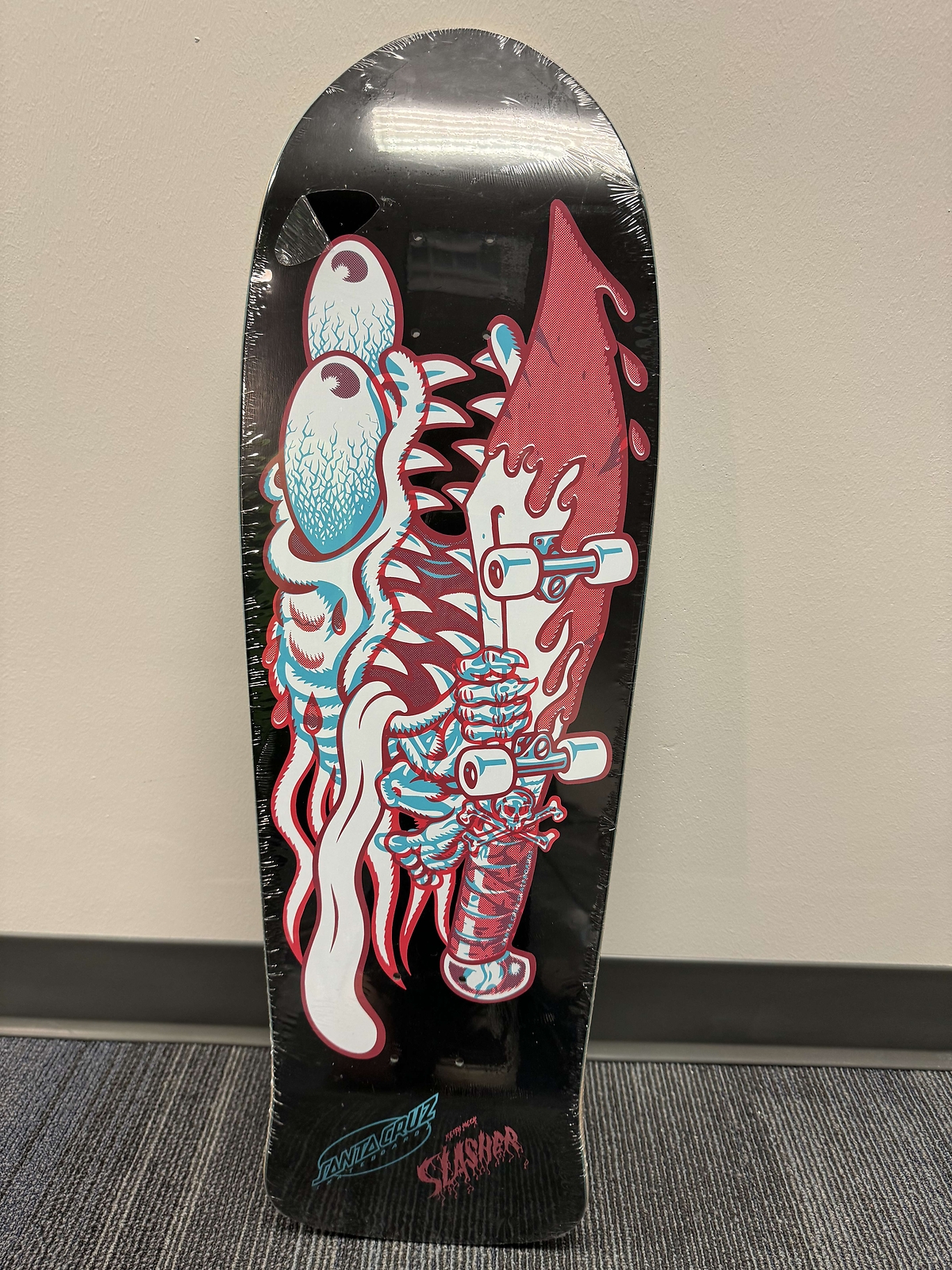 Santa Cruz Meek Slasher Decoder Old School Reissue Skateboard Deck | eBay