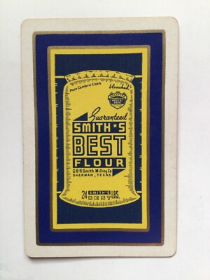 3 Antique “SMITH’S BEST FLOUR” Advertising Playing Cards | eBay