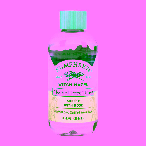 Witch Hazel Alcohol Free Soothe with Rose 8 Oz By Humphreys Homeopathic ...