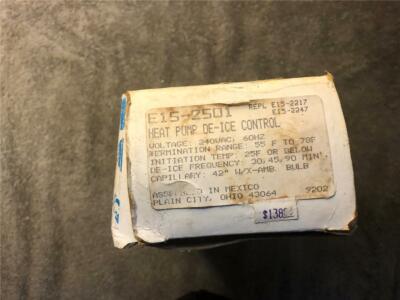 RANCO E15-2501-200 Defrost Control - 240V - SPDT - 42" | eBay