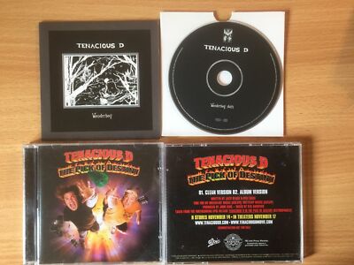 TENACIOUS D -"Wonderboy+P.O.D."- 2x Rare Promo Only CD Singles 2001/6 ...