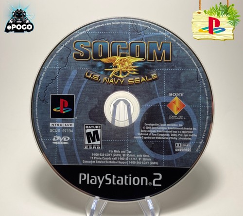 SOCOM US Navy Seals (SONY Playstation 2 PS2) Tested | Authentic | SHIPS ...