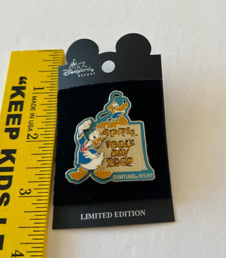 Disney April Fools Day 2002 Donald Duck Pluto Limited Edition Pin ...