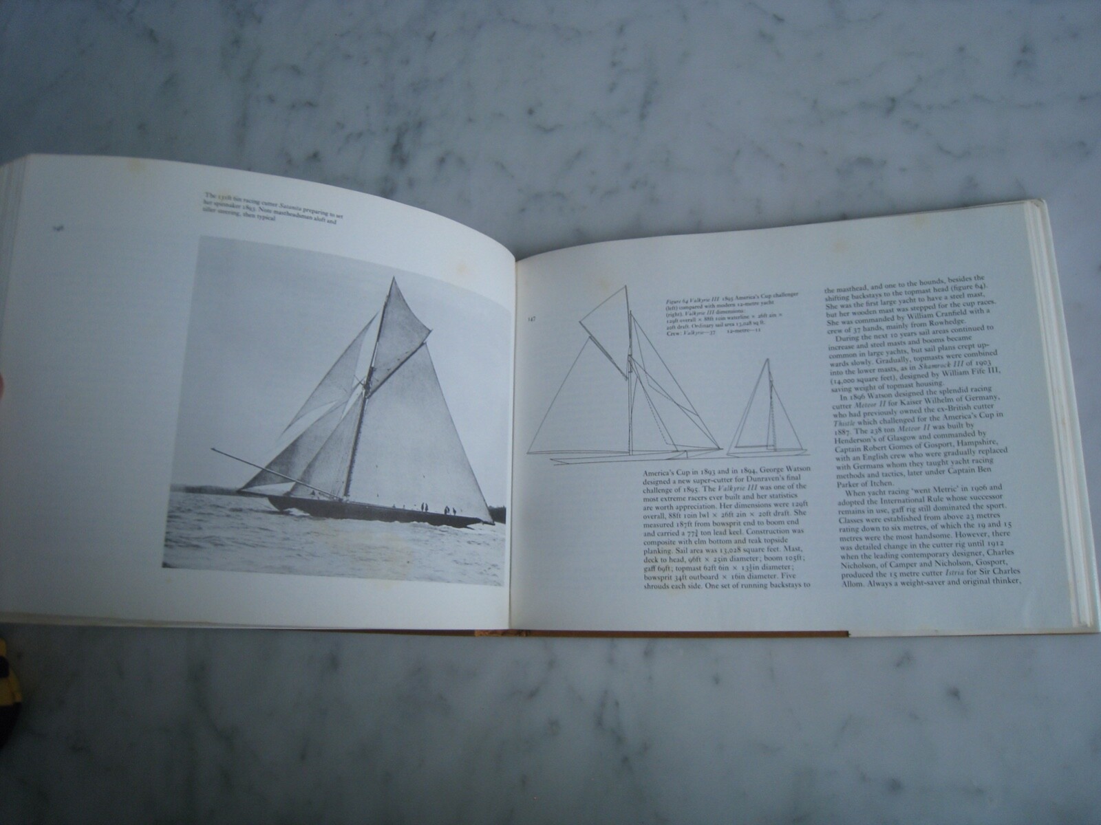 Vintage Sailing Boat Building Book - Gaff Rig by John Leather First ...