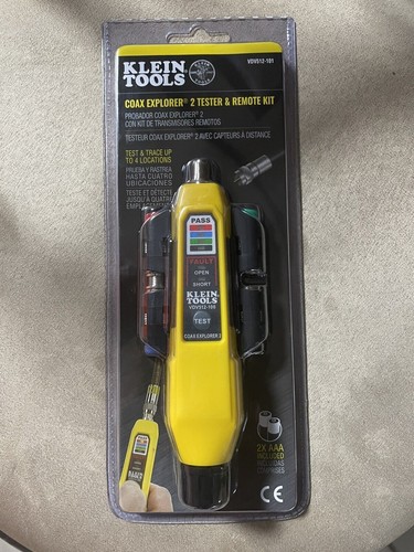 Klein Tools VDV512-101 Coax Explorer 2 with Remote Kit for sale online ...