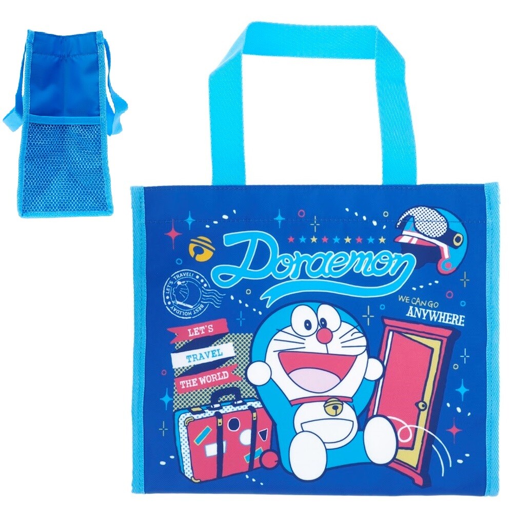 Doraemon / Sanrio Tote Bag Lunch Box Bento Snack Storage Case Kids ...