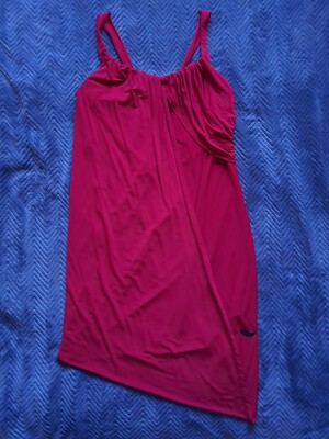 FIRETRAP London Red Asymmetric Rothko Dress S religion westwood | eBay