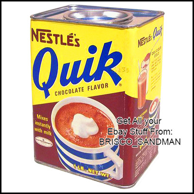 Fridge Fun Refrigerator Magnet NESTLE'S CHOCOLATE QUIK CAN -Version A ...