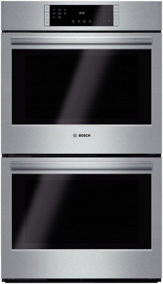Bosch 800 Series HBL8651UC 30" Double Electric Convection Wall Oven ...