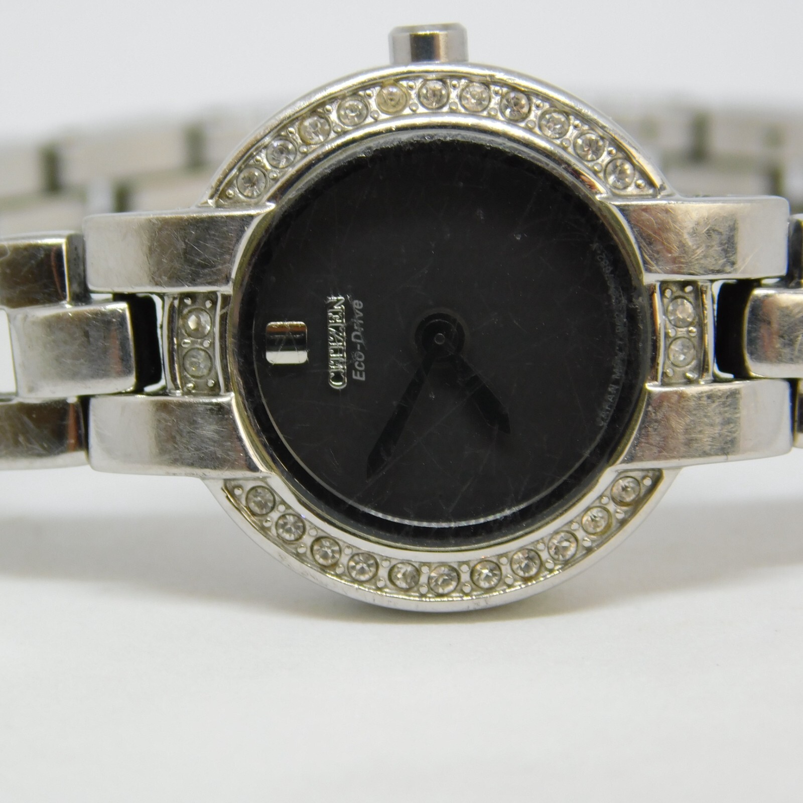 CITIZEN Eco-Drive B023-S074037 Silver Tone Women's Watch Sz. 6 1/2" for ...