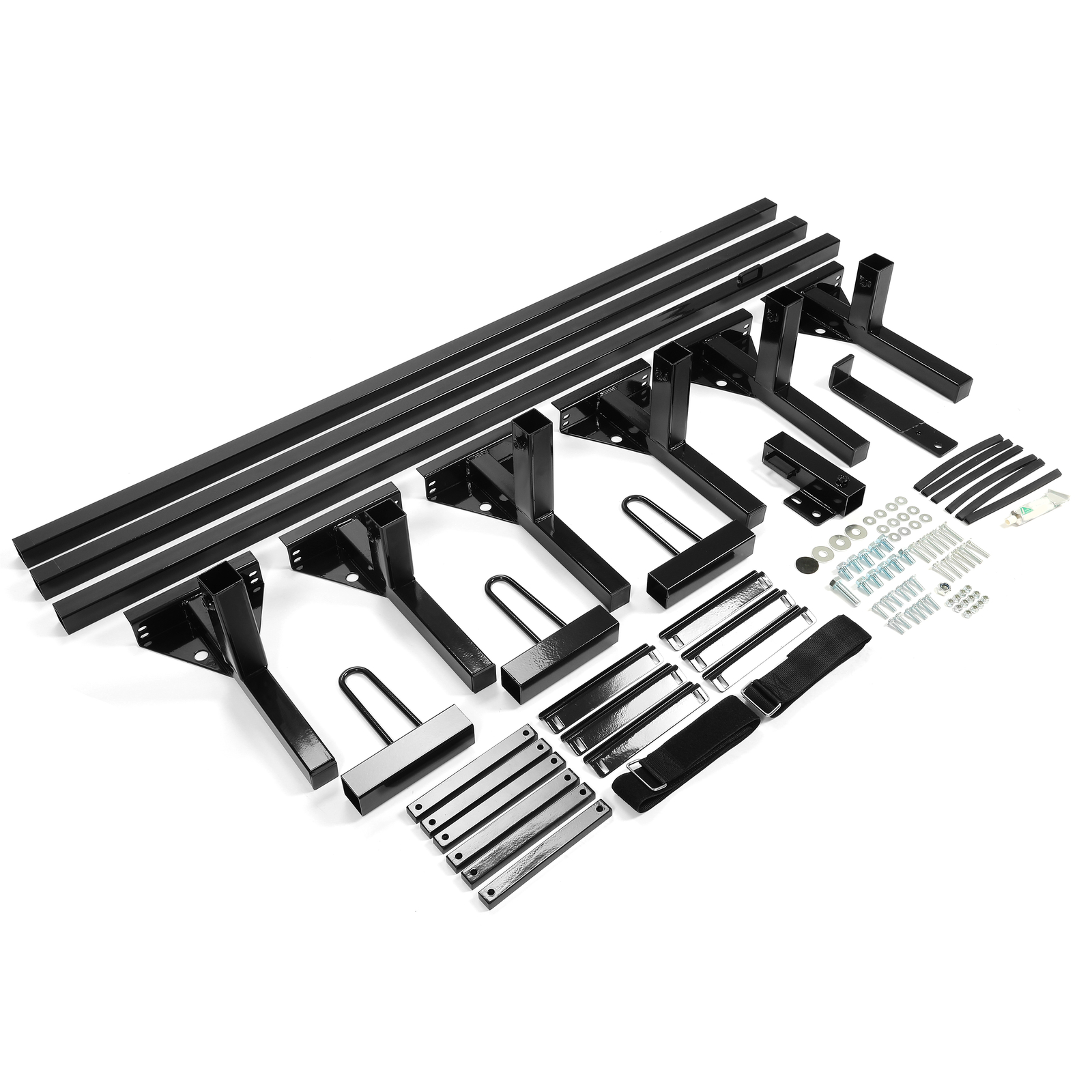 For Chevy Express GMC Savana 750LBS Fullsize Van 3 Bars Ladder Roof ...