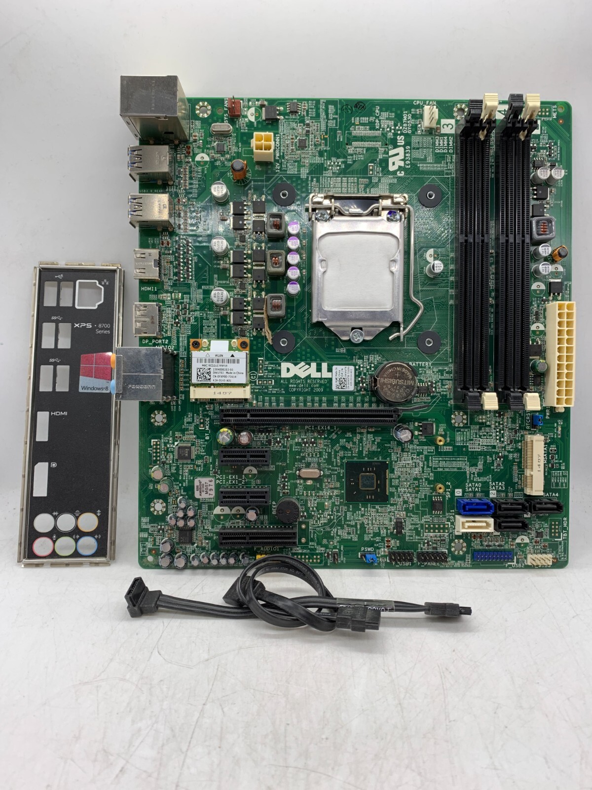 Dell XPS 8700 DZ87M01 Motherboard Intel Z87 (4th Gen) LGA1150 DDR3 mATX ...