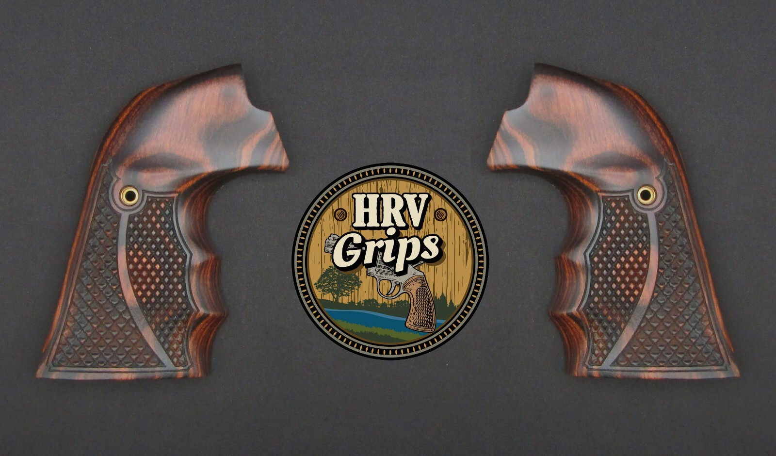 Ruger Super Blackhawk Custom Oversize FG Walnut grips Dragonscales ...