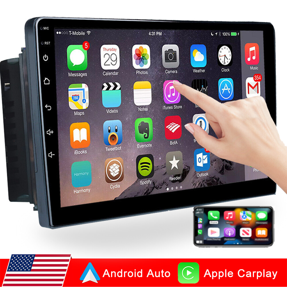 10.1'' Double 2 Din Android 13 Touch Screen Car Stereo Radio GPS WIFI ...