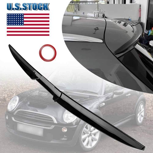 Rear Top Trunk Spoiler Wing Tail Lip Gloss Black For Mini Cooper S ...