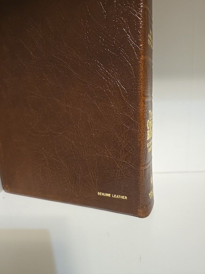 The Open Bible Expanded Edition New American Standard Gilded Leather ...