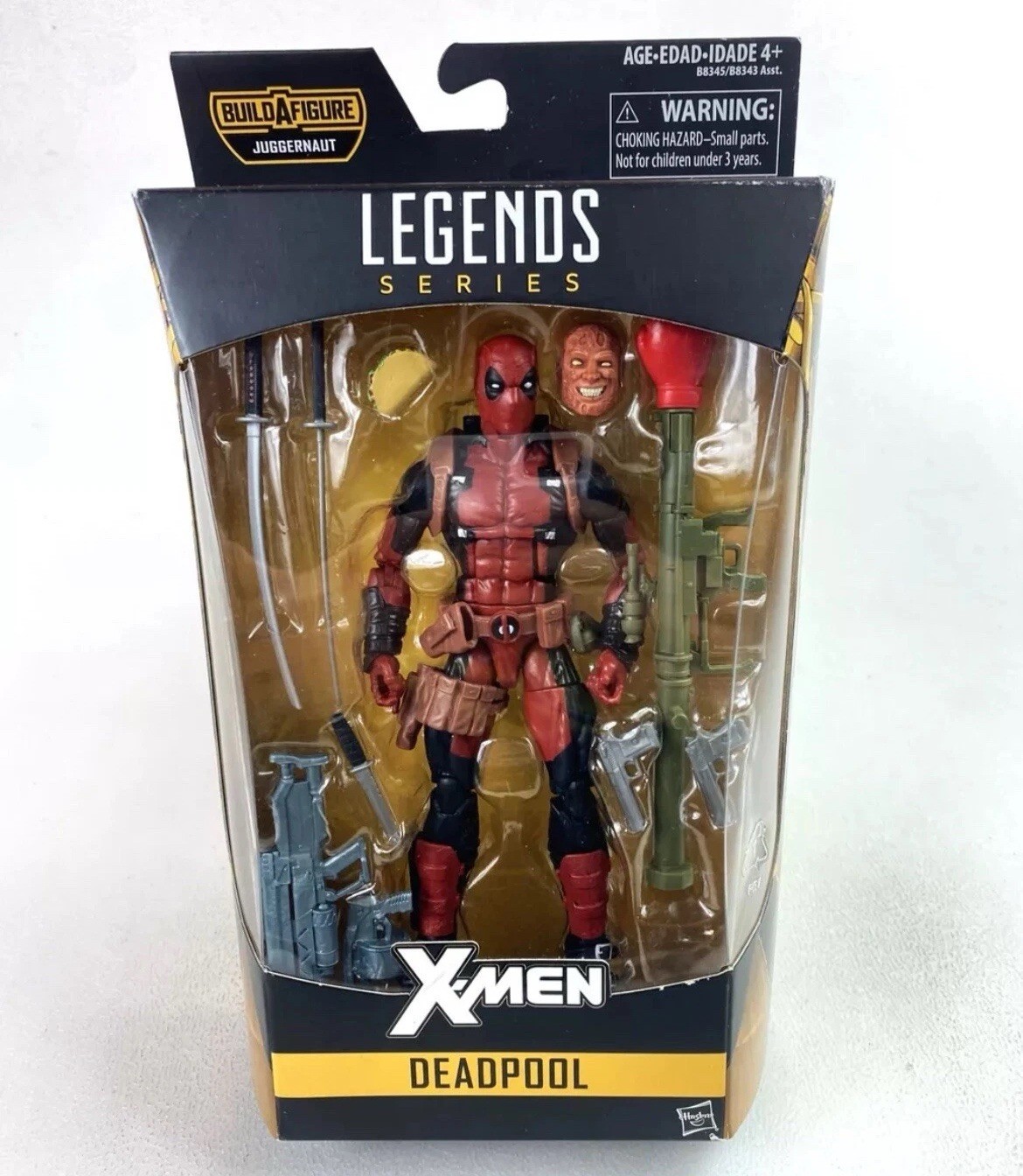 New Deadpool Marvel Legends Action Figure New Sealed X-Men Juggernaut ...