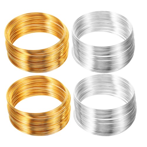 4 Rolls Thin Wire for Crafts Chain Jewelry Making Cuttable Metal | eBay