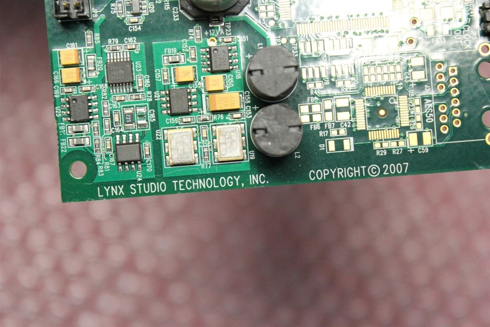 LYNX STUDIO DIGITAL AUDIO INTERFACE CARD AES/EBU AES16e | eBay