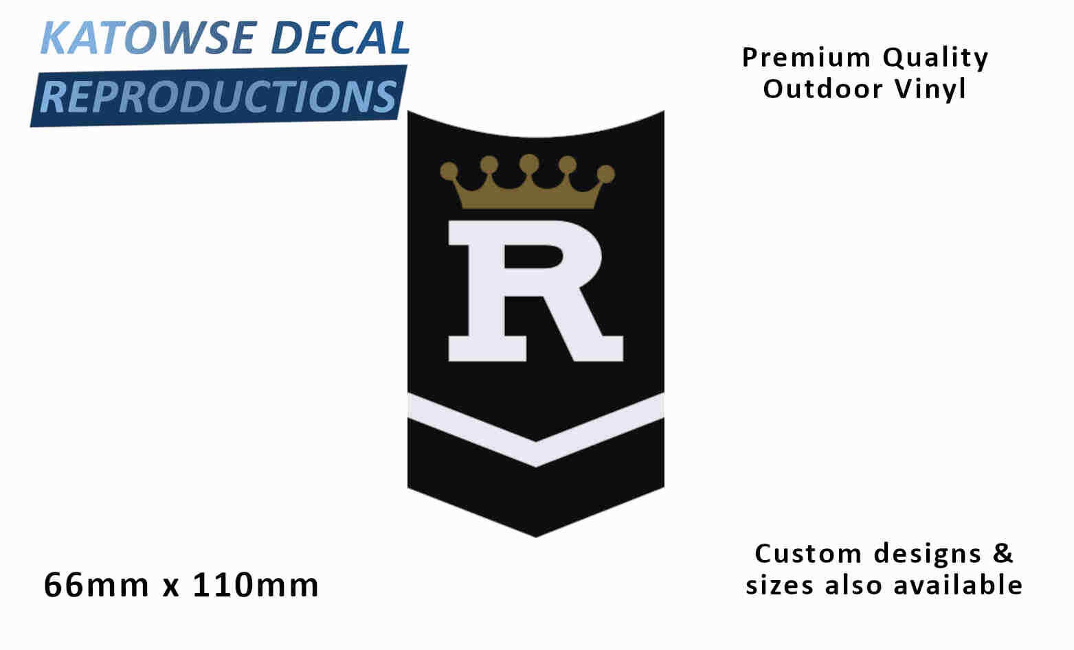 Regal Shield Caravan Replacement Vinyl Decal Sticker | eBay