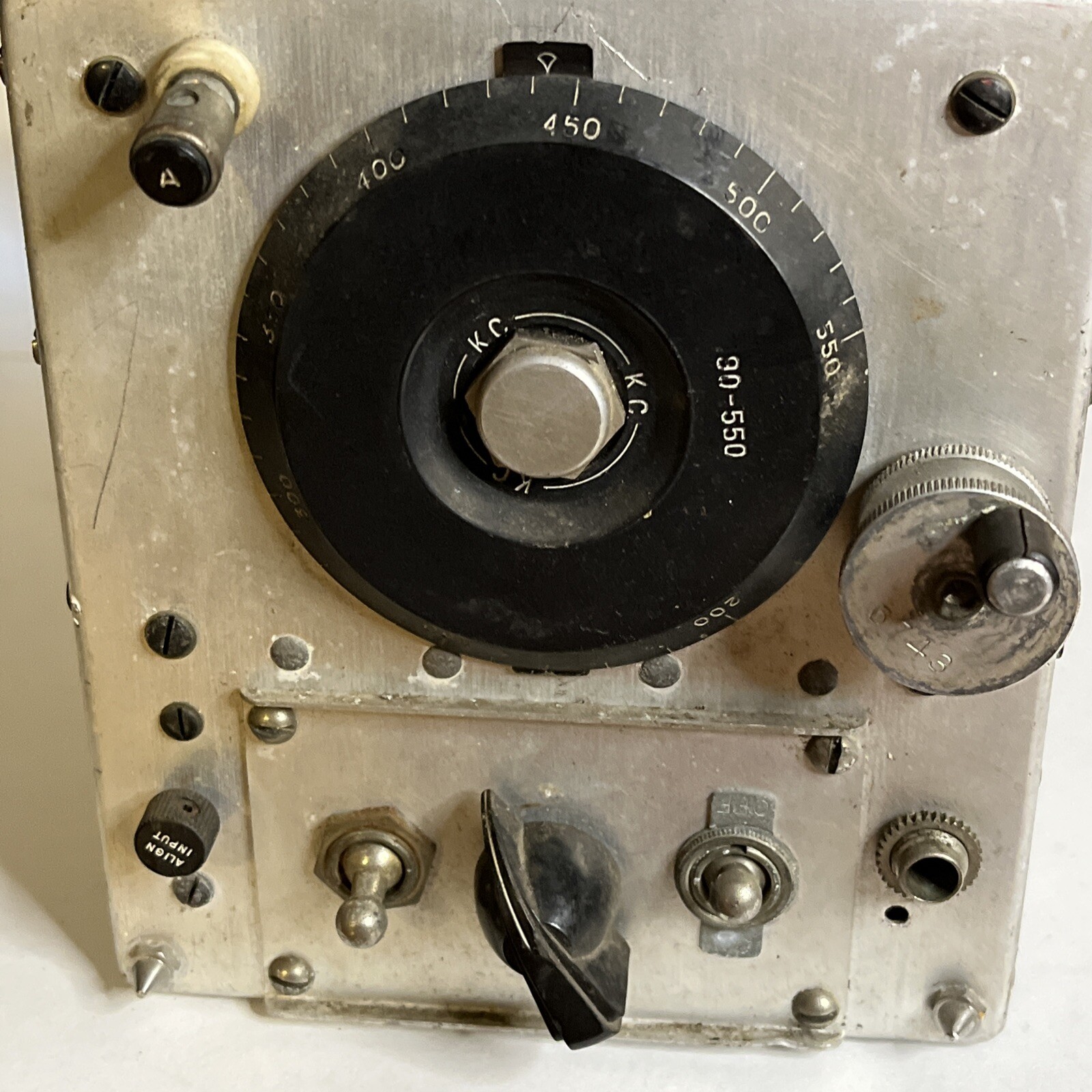 Old vintage radio used super rare does not work RCA allied radio amp ...