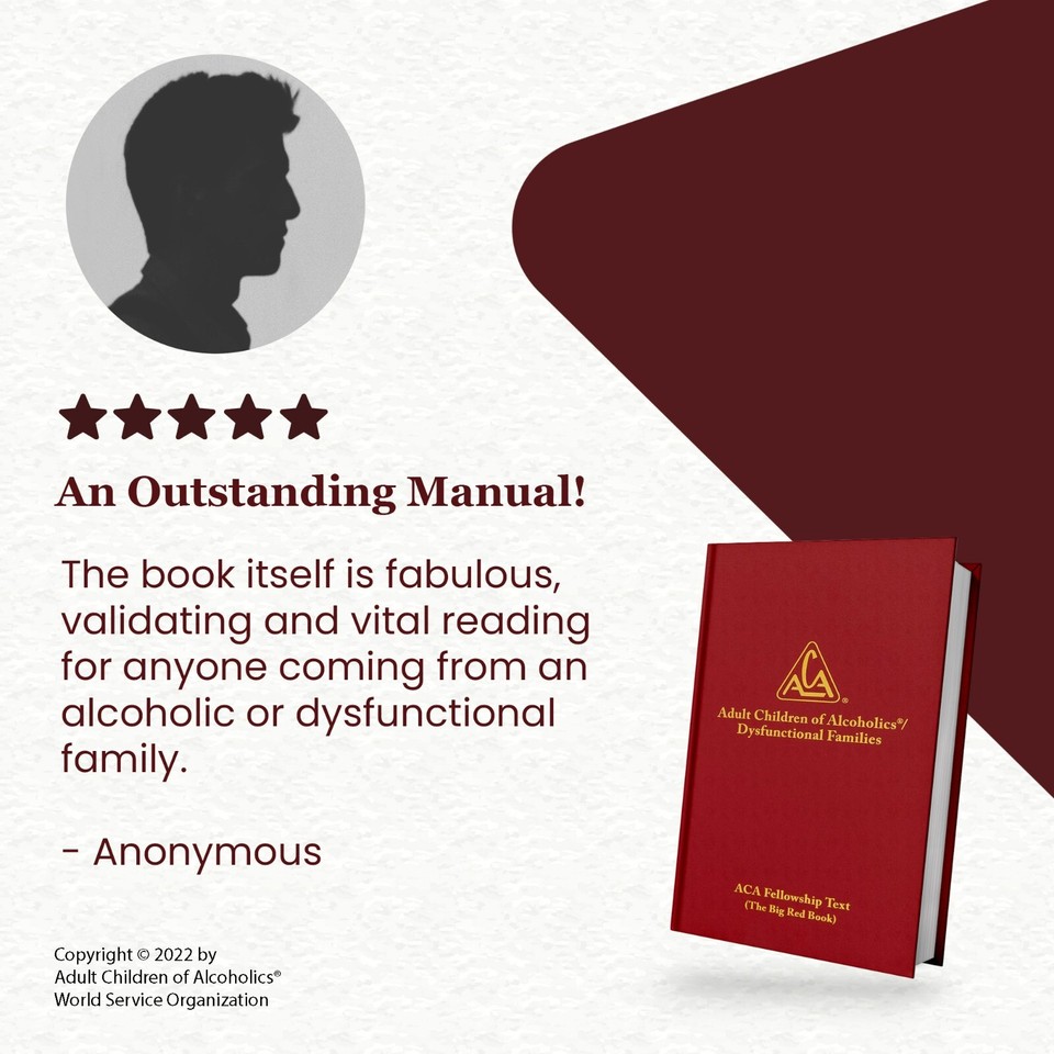 Adult Children of Alcoholics / Dysfunctional Families (Big Red Book ...