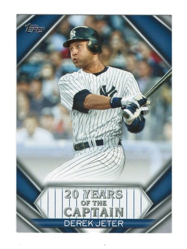 Derek Jeter 2020 Topps Update 20 Years of The Captain #YOC07 Insert ...