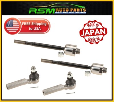 MADE JAPAN 10-19 FJ Cruiser 4Runner Inner & Outer Tie Rods Set 4pcs | eBay
