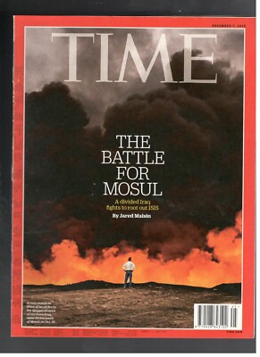 The Battle For Mosul Iraq Isis Time Magazine November 7, 2016 | eBay ...