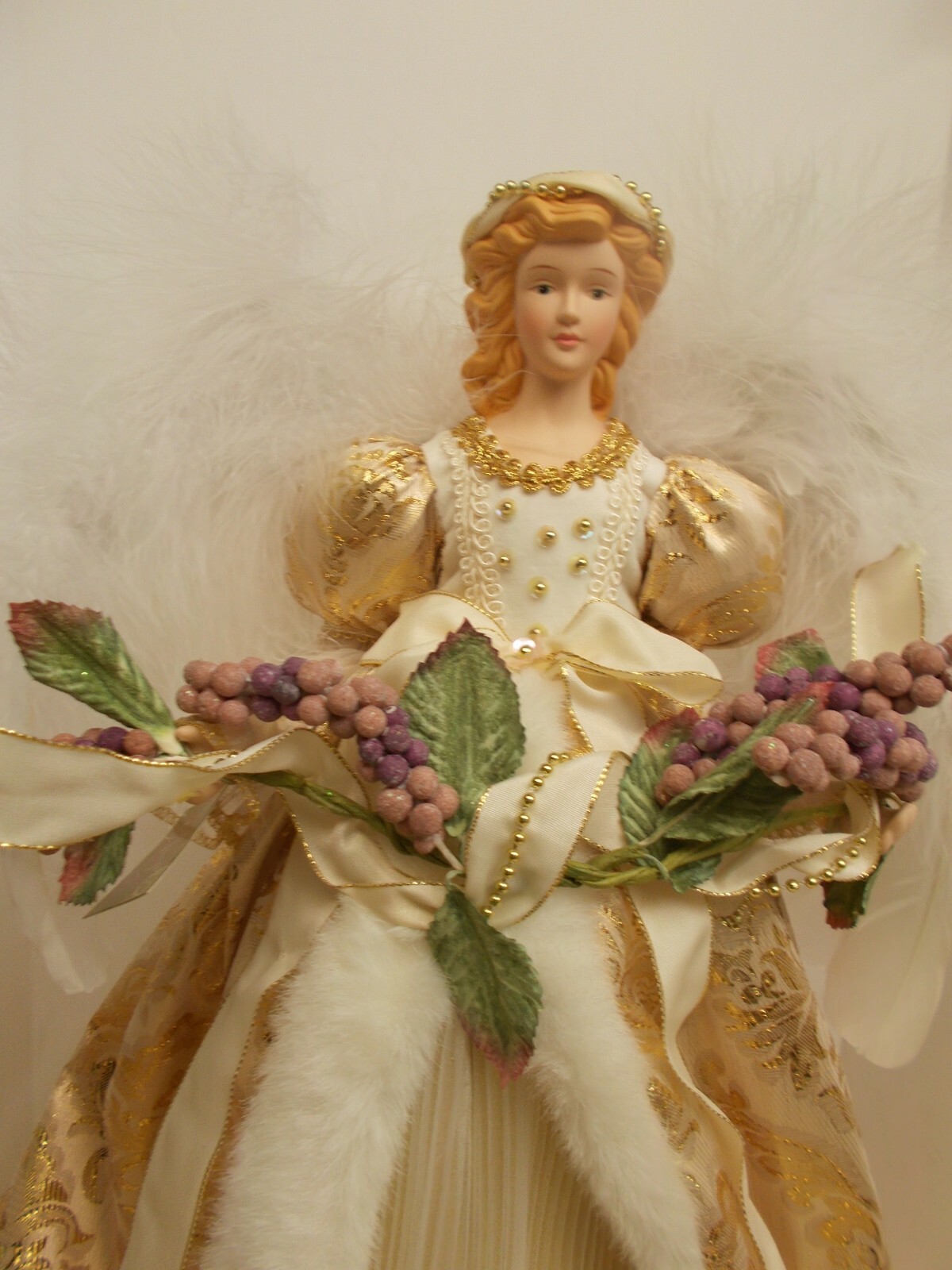 Camellia Garden Collection 16" Angel Tree Topper | eBay