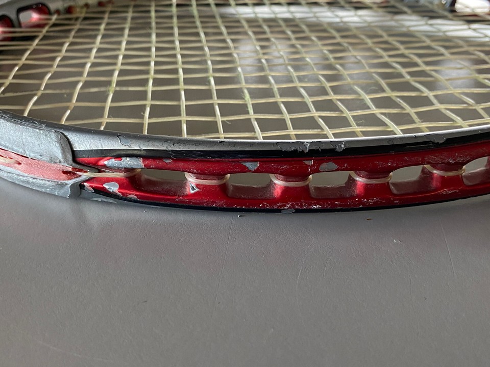 PRINCE O3 Speedport Red With 4 1/8 (?) Grip (used) | eBay