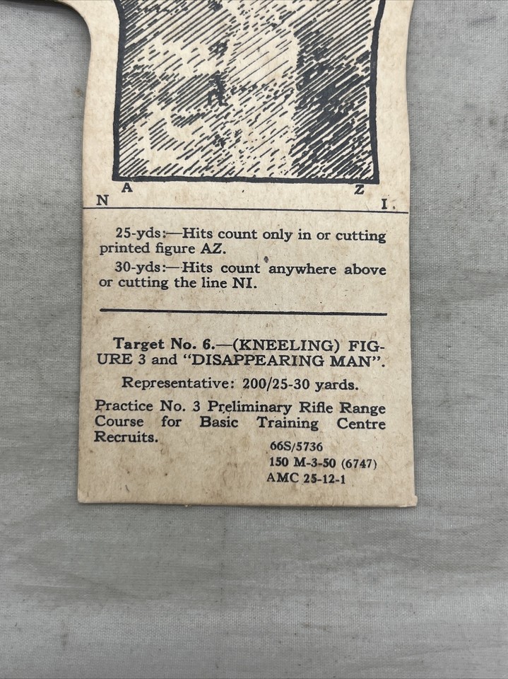 WW2 US Shooting Target German Soldier Original (T265 | eBay