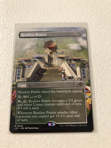 Restless Prairie Borderless NON Foil Lost Caverns Of Ixalan LCI MTG ...
