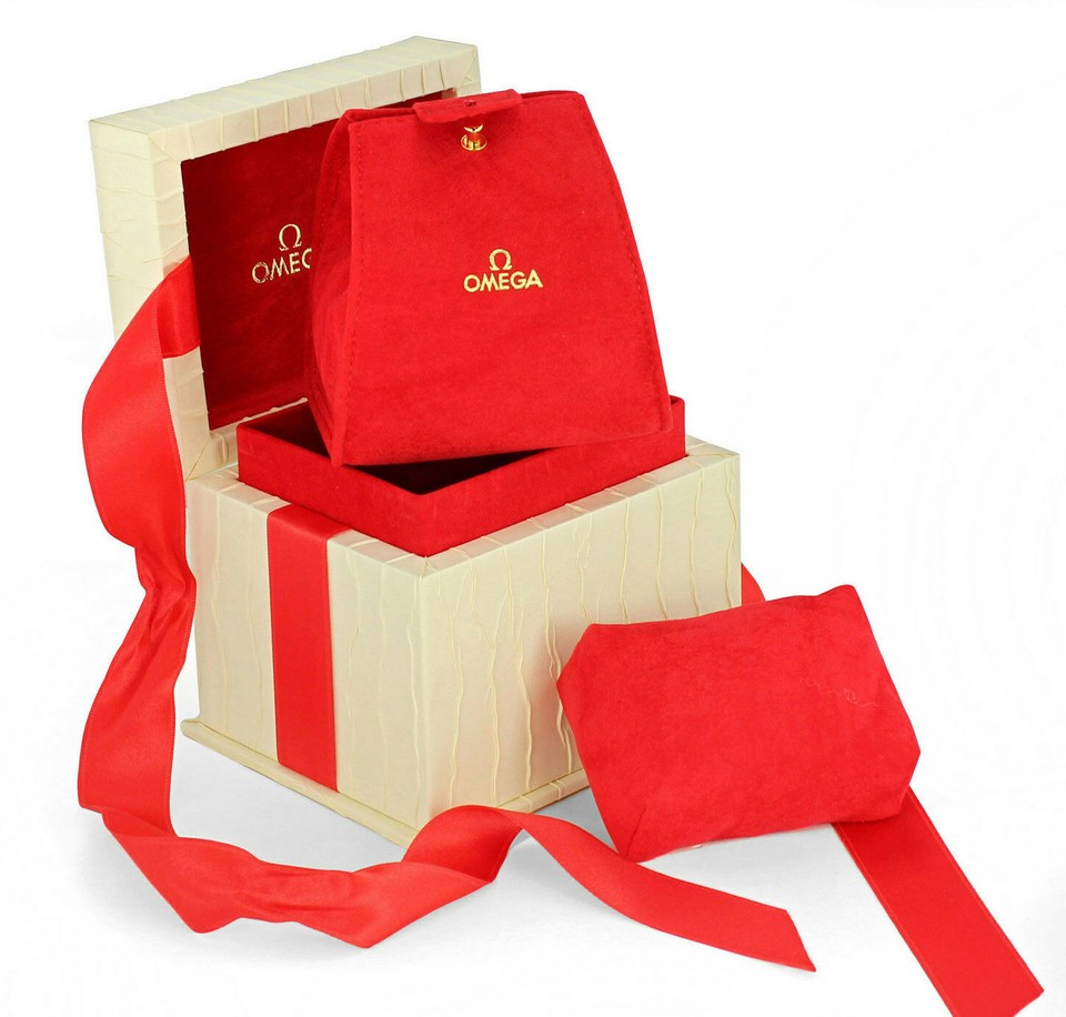 Omega Box Ladies Watch Gift Box Set | eBay
