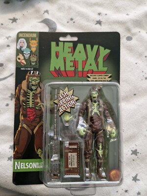 HEAVY METAL NELSON B-17 GUNNER ZOMBIE BOMBER 5 INCH ACTION FIGURE TOY ...