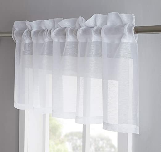 Solid White Sheer Window Curtain Voil In ALL Sizes - NEW ARRIVAL SALE ...