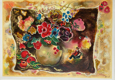 ZULE MOSKOWITZ. Hand Signed Limited Edition Serigraph Art. Authentic ...