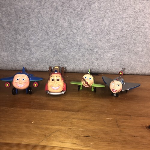 Jay Jay The Jet Plane Toy Action Figures J J Airplane Toys 4 Piece Lot ...
