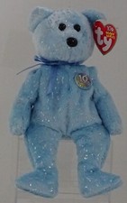 Ty Beanie Babies Decade The Red Teddy Bear Baby 2002 11th Generation ...