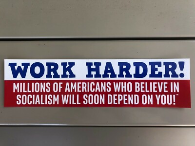 Socialism Bumper Sticker Decal | eBay