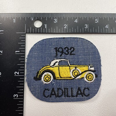 Vtg Classic Antique Car CADILLAC Patch 24E6 | eBay