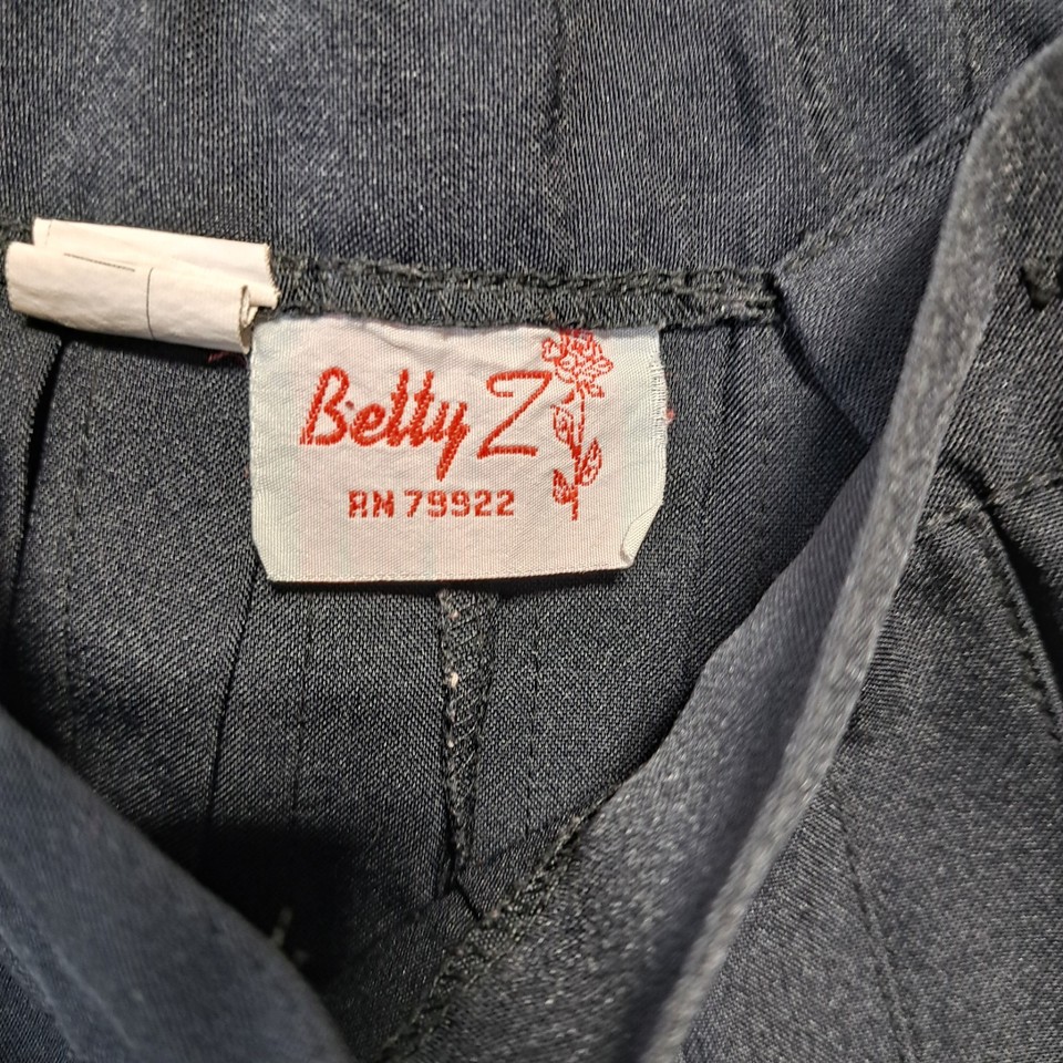 Betty Z Navy Pleated Midi Skirt Girls Size 10 Casual Outdoor Pull on | eBay