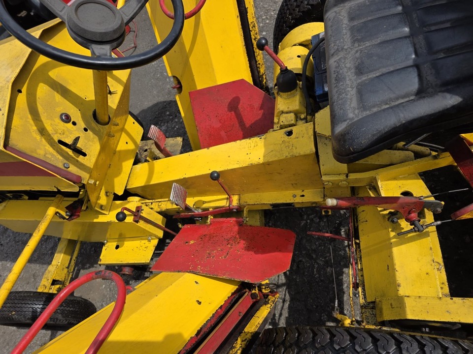 Vintage Nickerson Turfmaster Ride On Mower 84" 7ft Cut Lawn Field ...