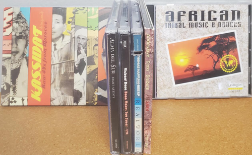 World Music CD Bundle–6 Titles–African, South American, Moroccan ...